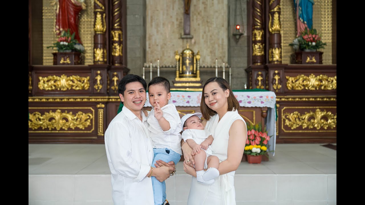 Baby Lyle's Baptism | Our Little Prince - YouTube