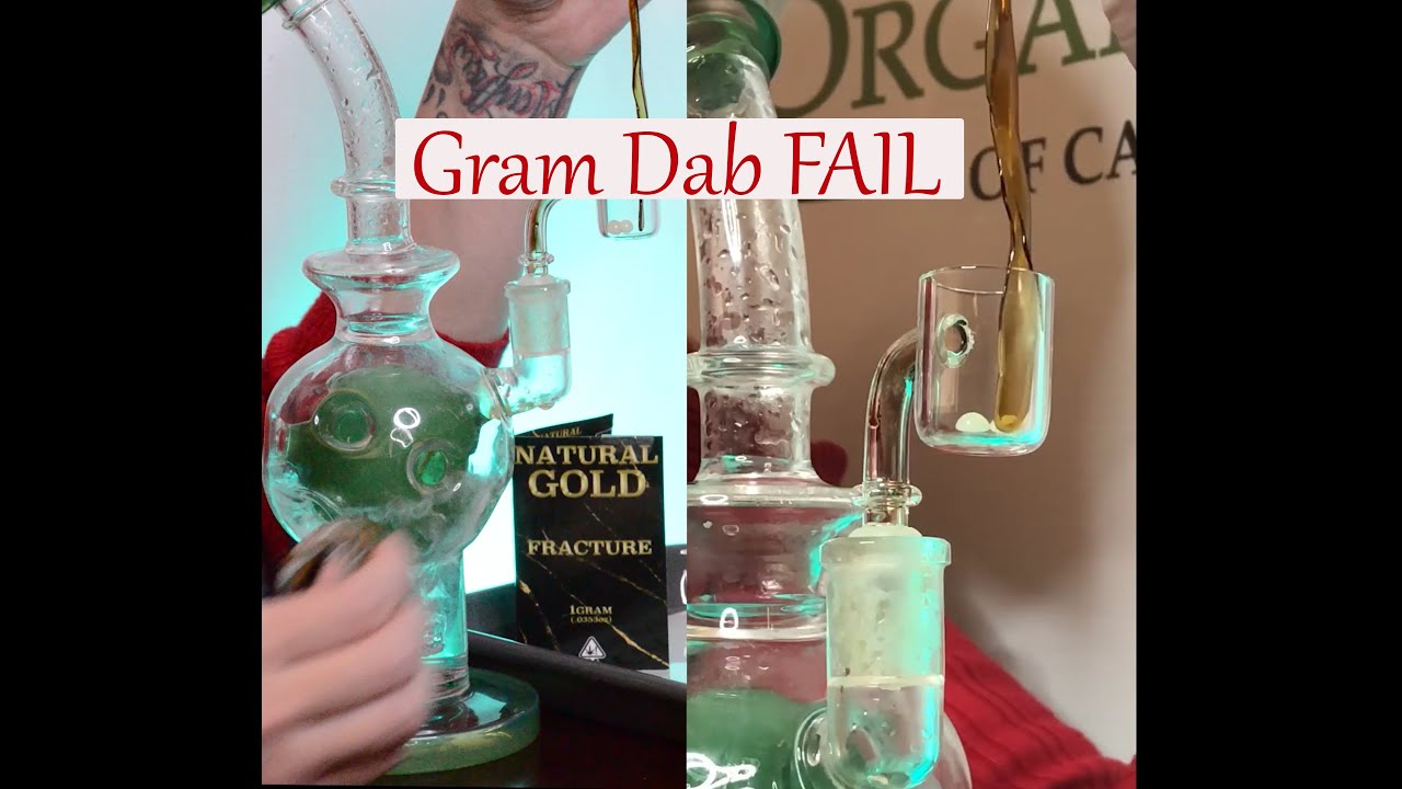 Natural Gold Gram Dab Fail - YouTube