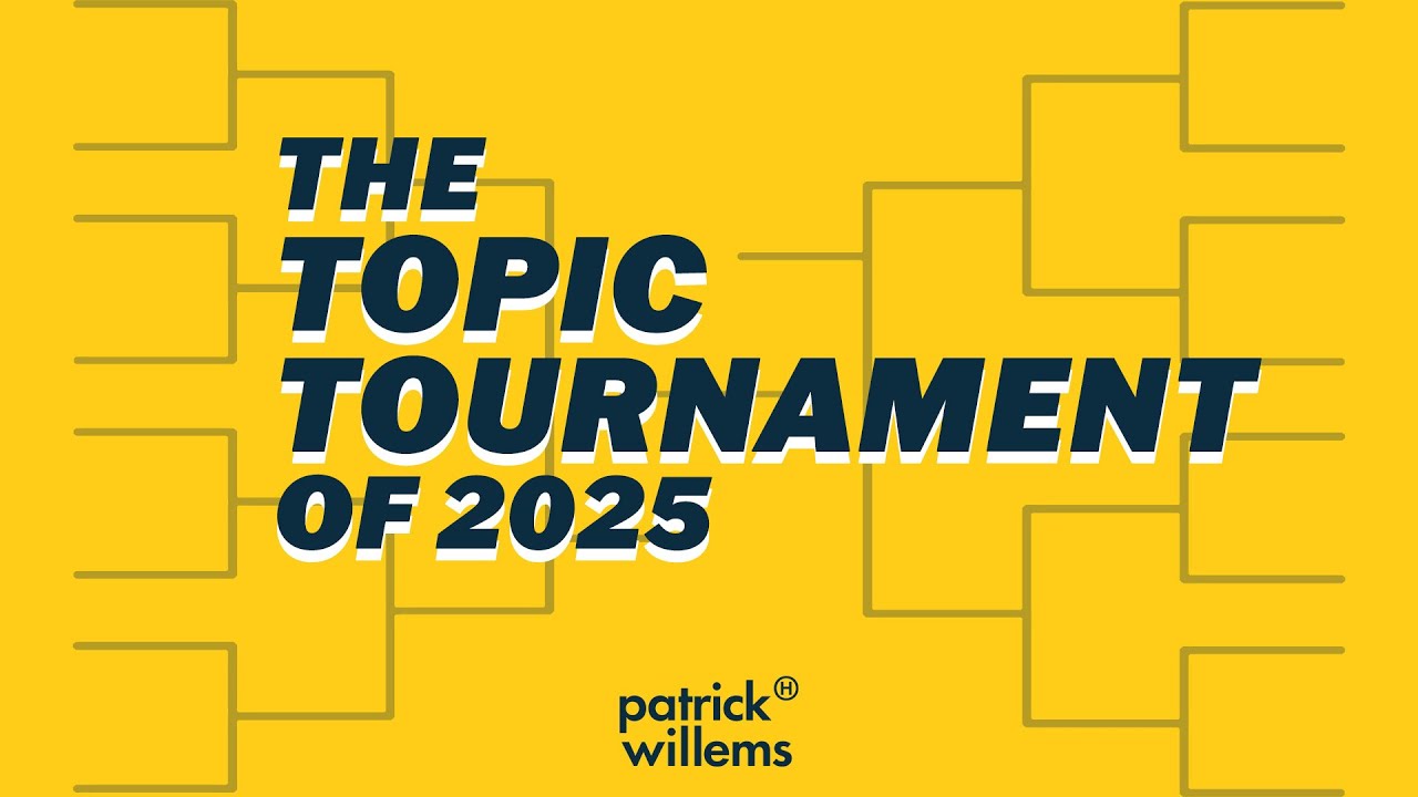 The Topic Tournament of 2025 - The 16 contenders (and how they were ...