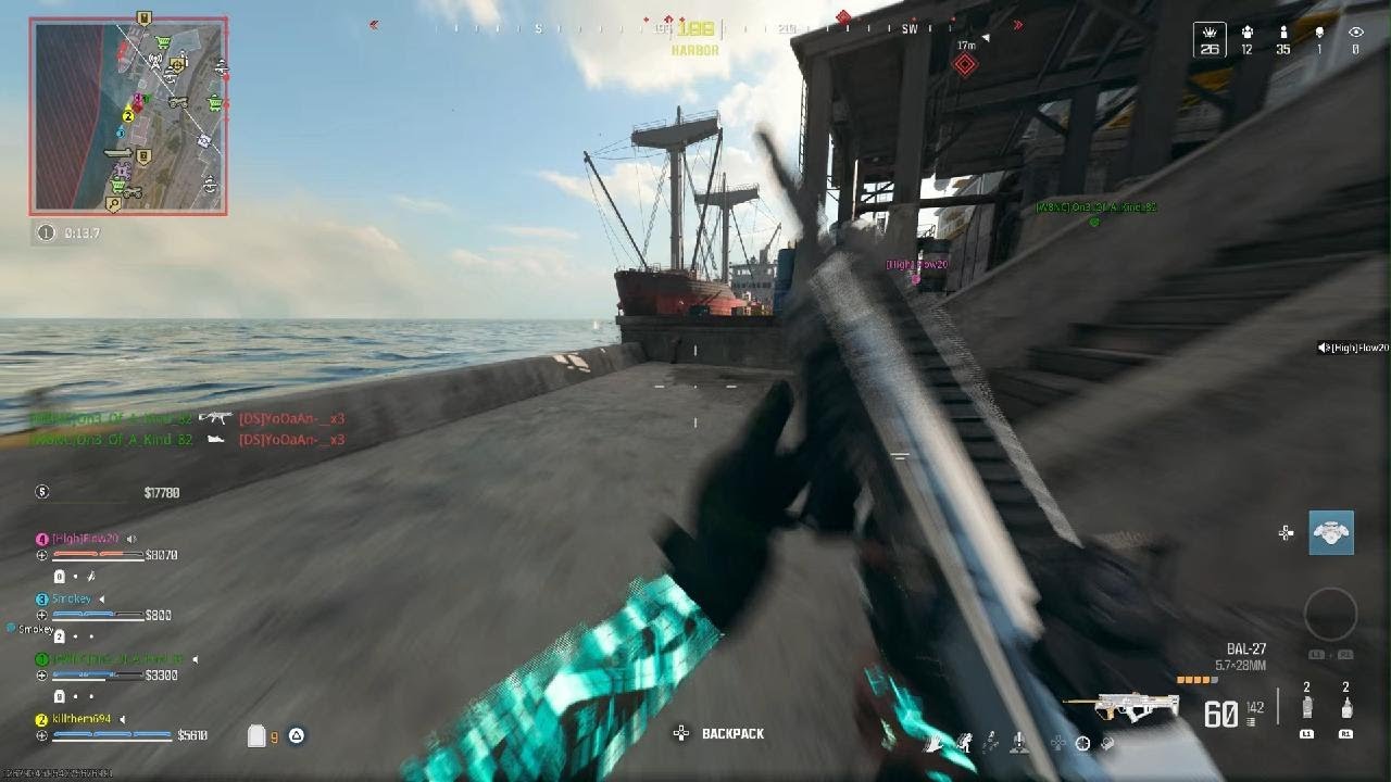 Call of Duty WarZone action - YouTube
