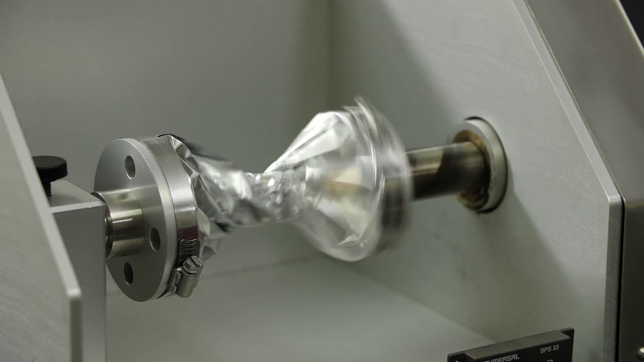 Gelbo Flex Durability Test (Foil) - Healthcare Packaging Testing - YouTube