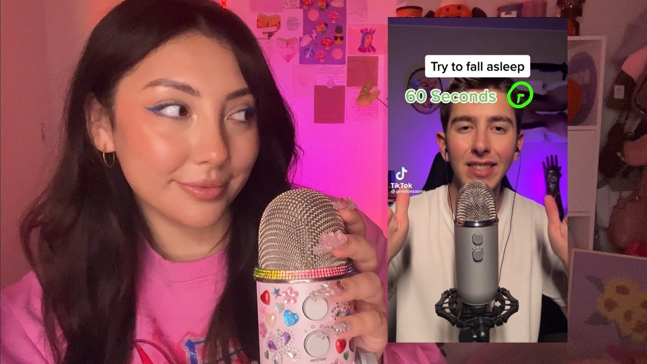 ASMRtist reacts to TikTok ASMR 2 💚 - YouTube
