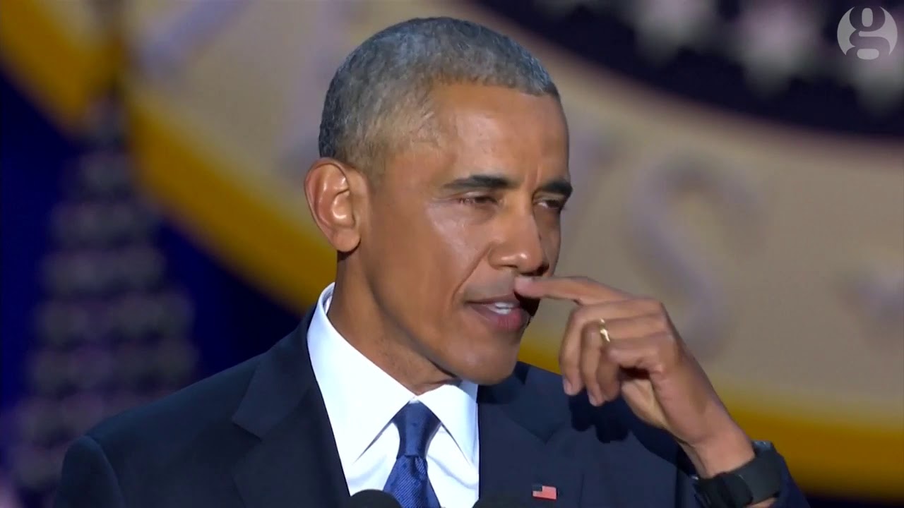 Barack Obama's final speech as president - YouTube