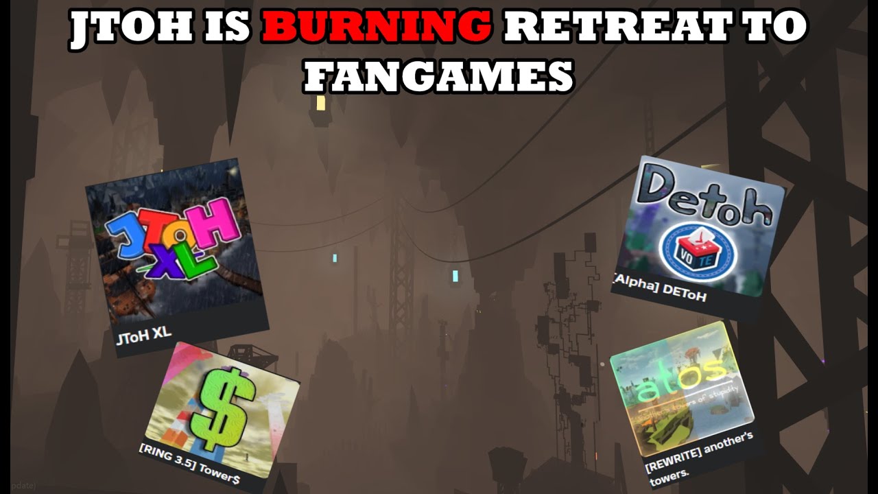 Retreating to JToH Fangames - YouTube