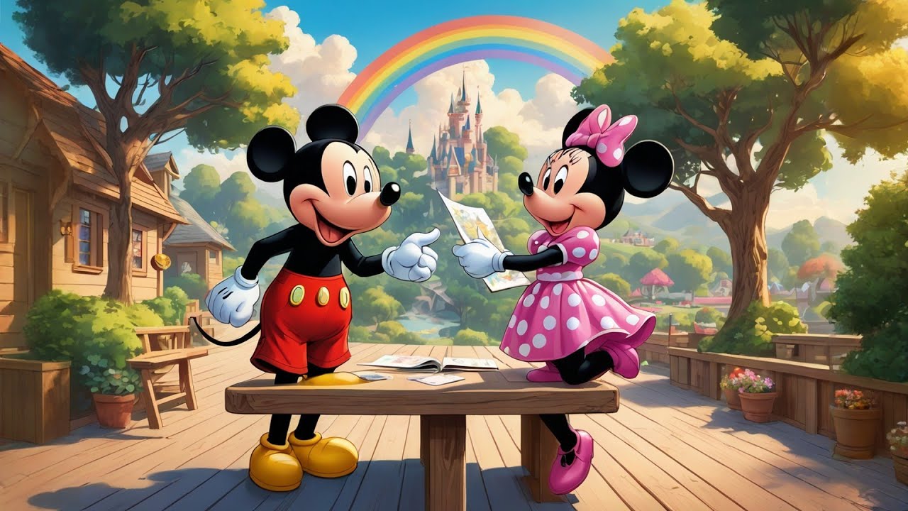 Mickey Mouse and Friends’ Adventure to the Magic Rainbow - YouTube