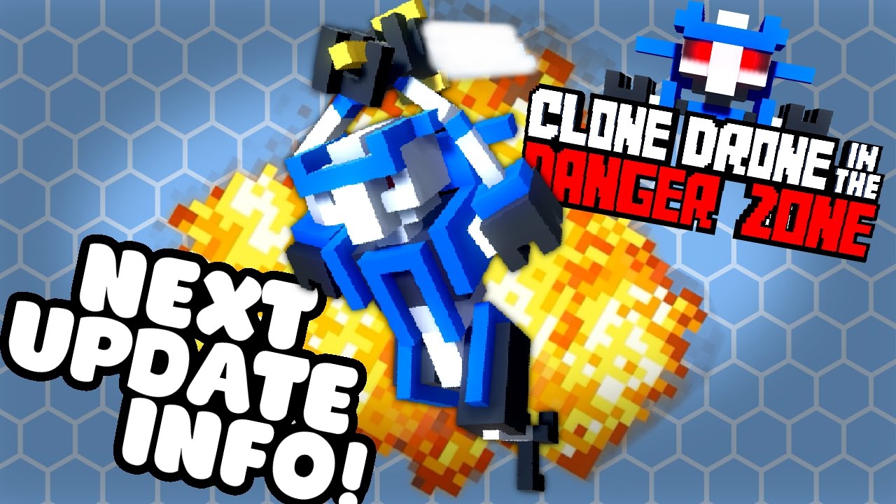 WHAT'S NEW? - Clone Drone Fire Update Info - YouTube