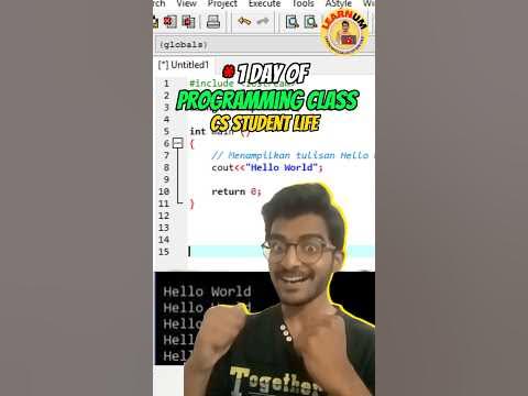 Hello World 😂😂 1 Day Programming V/s After 1 week | Learnum #viral #learnum #foryou - YouTube