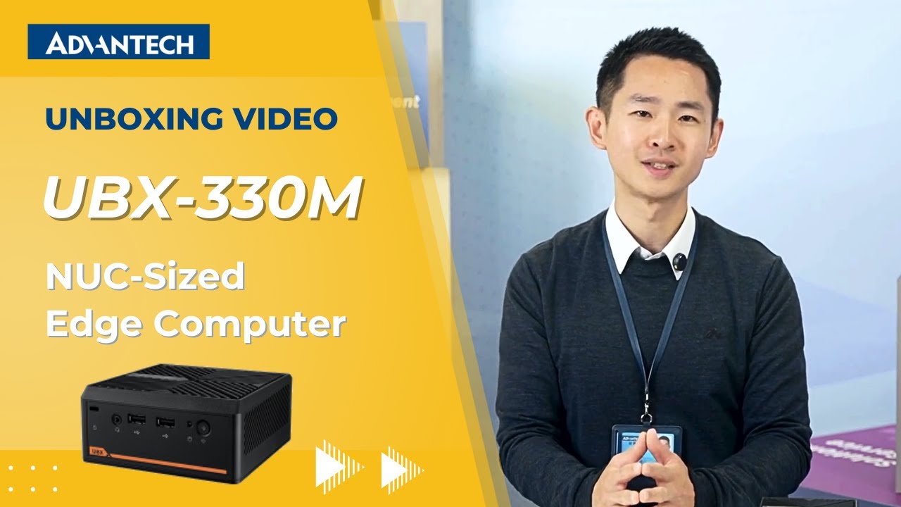 Unboxing Video - Advantech UBX-330M NUC-Sized Edge Computer - YouTube