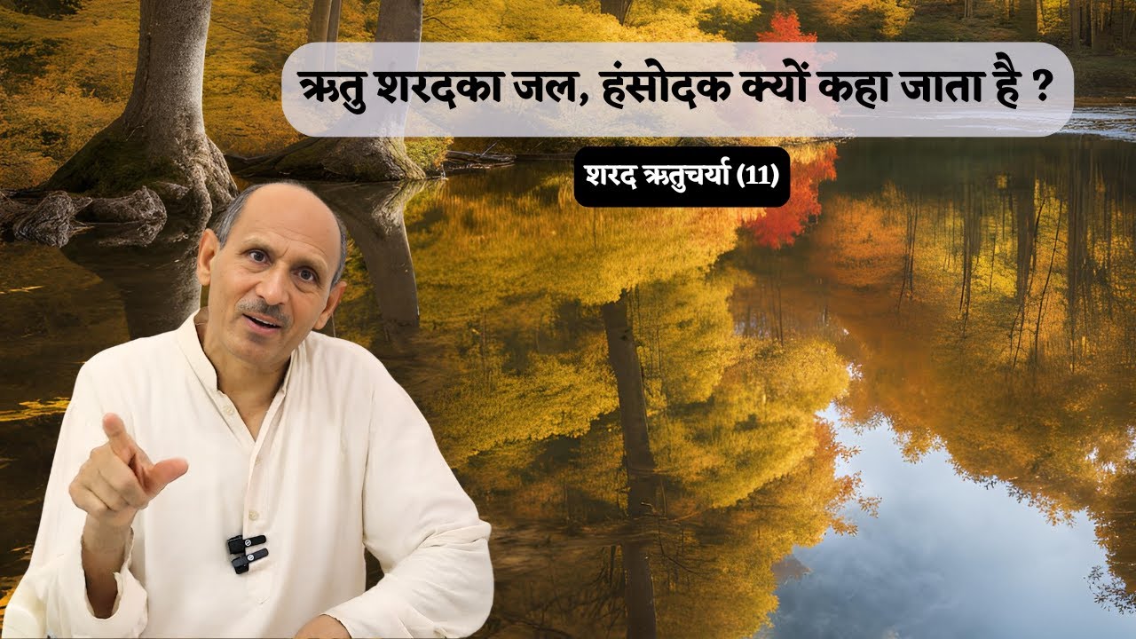 शरद ऋतु का जल Autumn Water Called Hansodak _ Sharad Ritucharya 11 ...