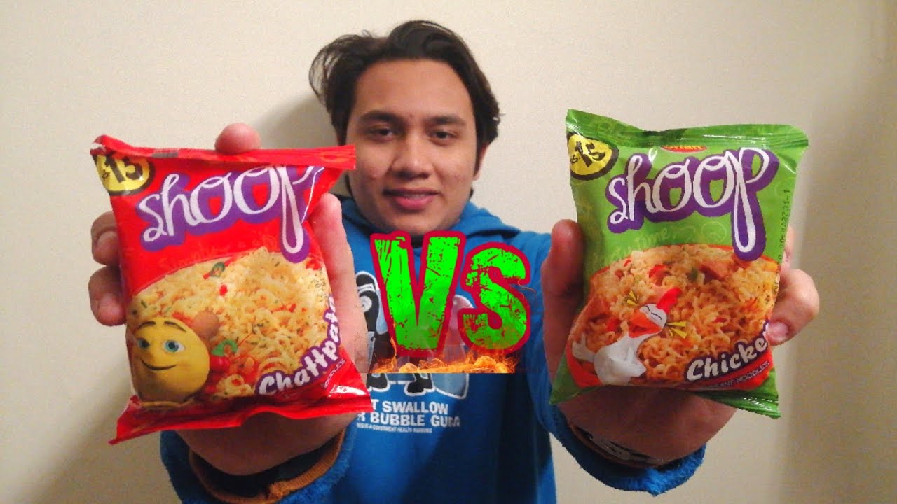 Shan shoop Chicken Flavor Noodles and Chattpata Flavor Noodles Review ...