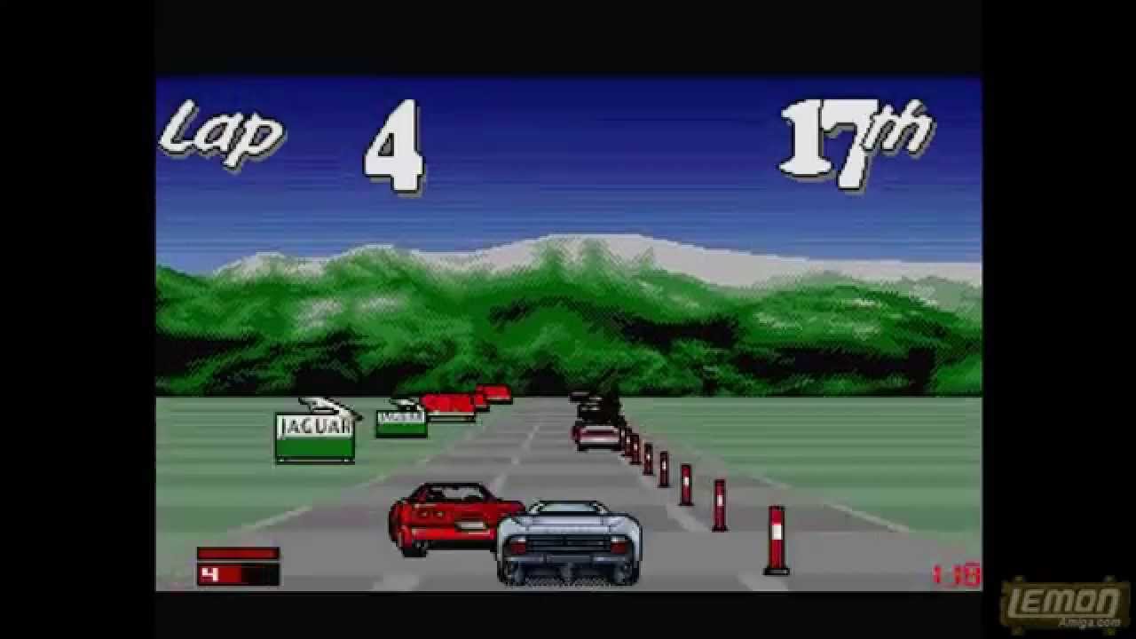 Jaguar XJ220 (Amiga) - A Playguide and Review - By LemonAmiga.com - YouTube