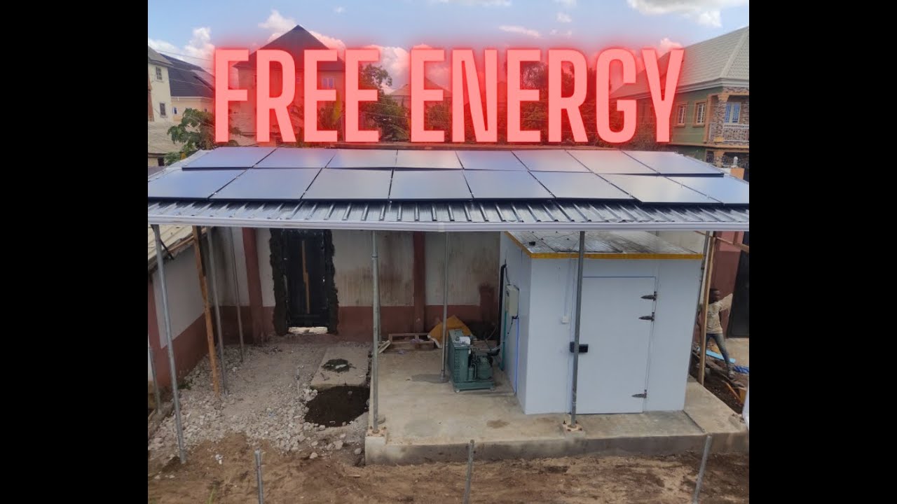 Solar-Powered Cold Room by Akpo Oyegwa Refrigeration Company ...
