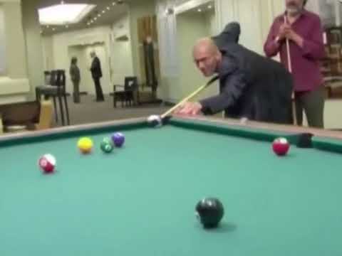 Insane zidane pool moment