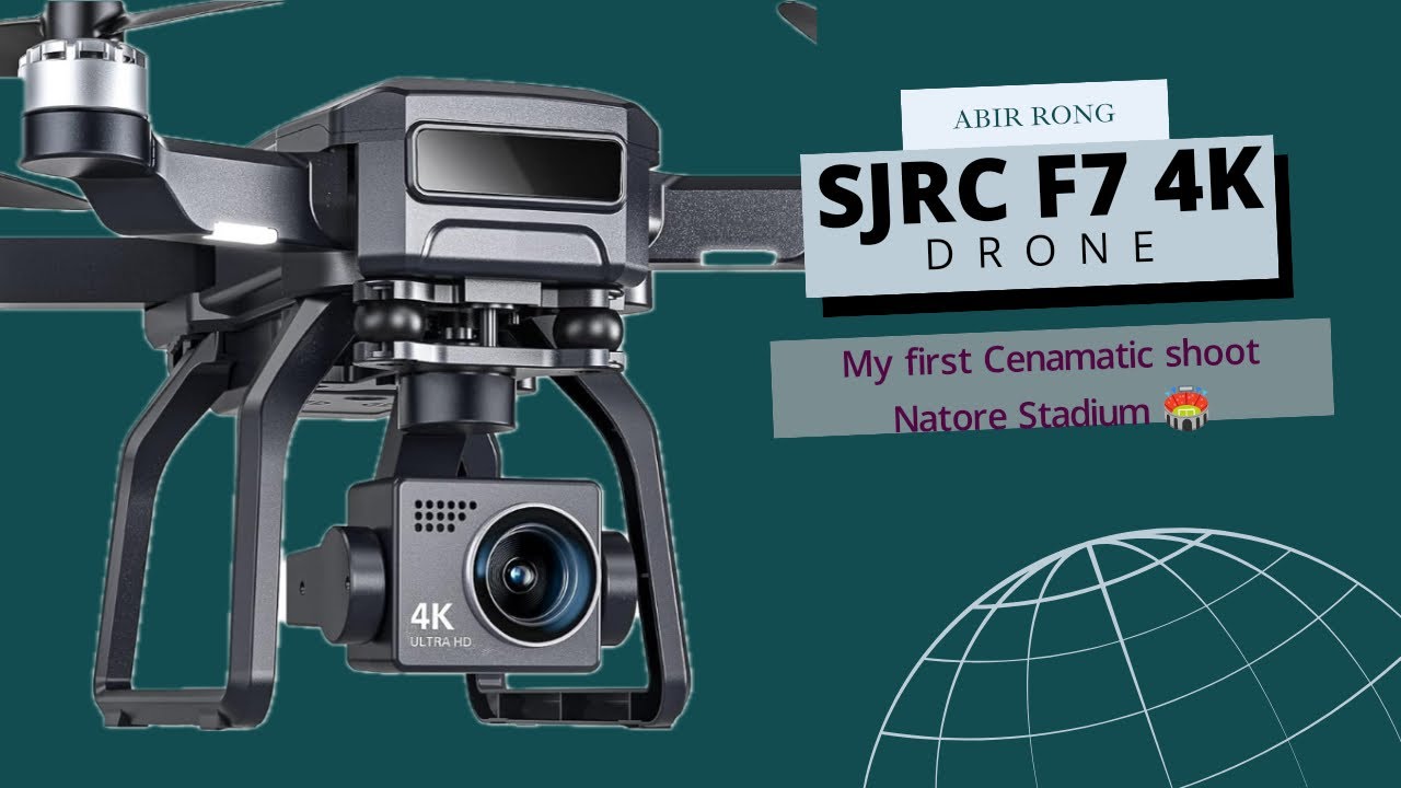Sjrc f7 drone cenamatic shoot | Sjrc f7 4k drone | MY first drone video ...