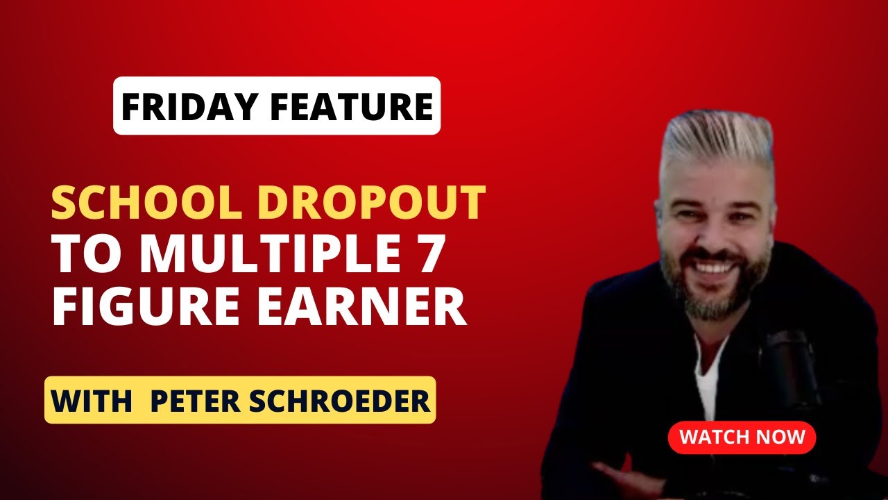 School Dropout to Multiple 7 Figure Earner with Peter Schroeder || Gull ...