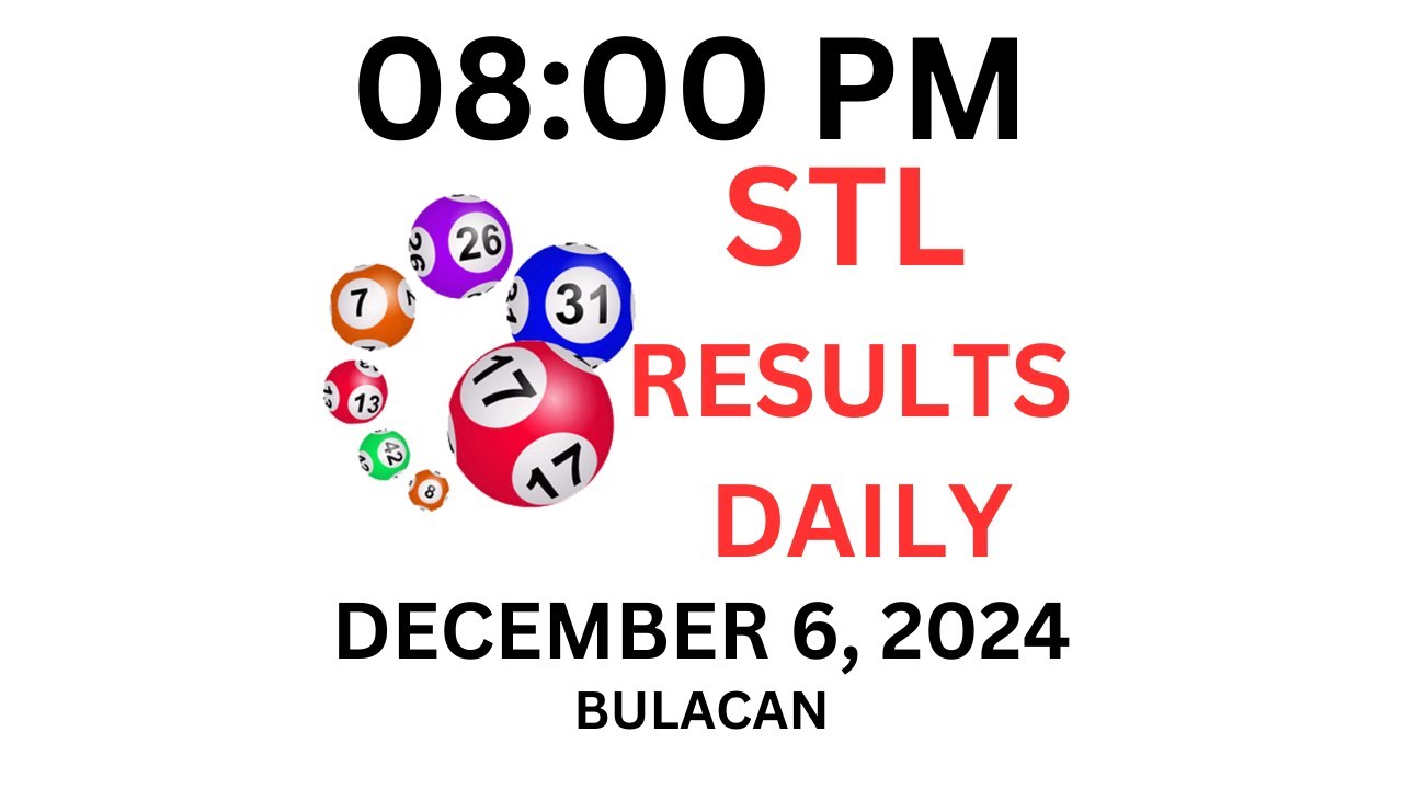 December 6 3rd draw BULACAN Daily STL Results Update - YouTube