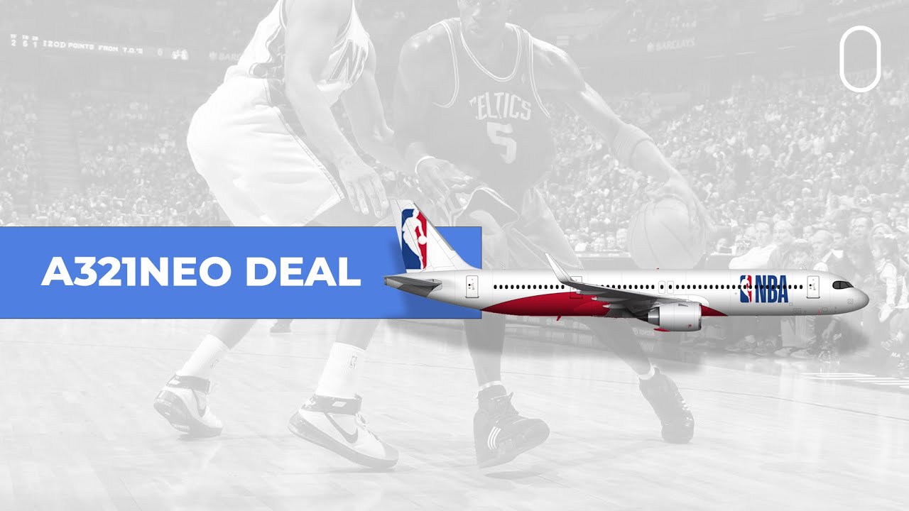 NBA Will Acquire 13 Airbus A321neo Business Jets - YouTube