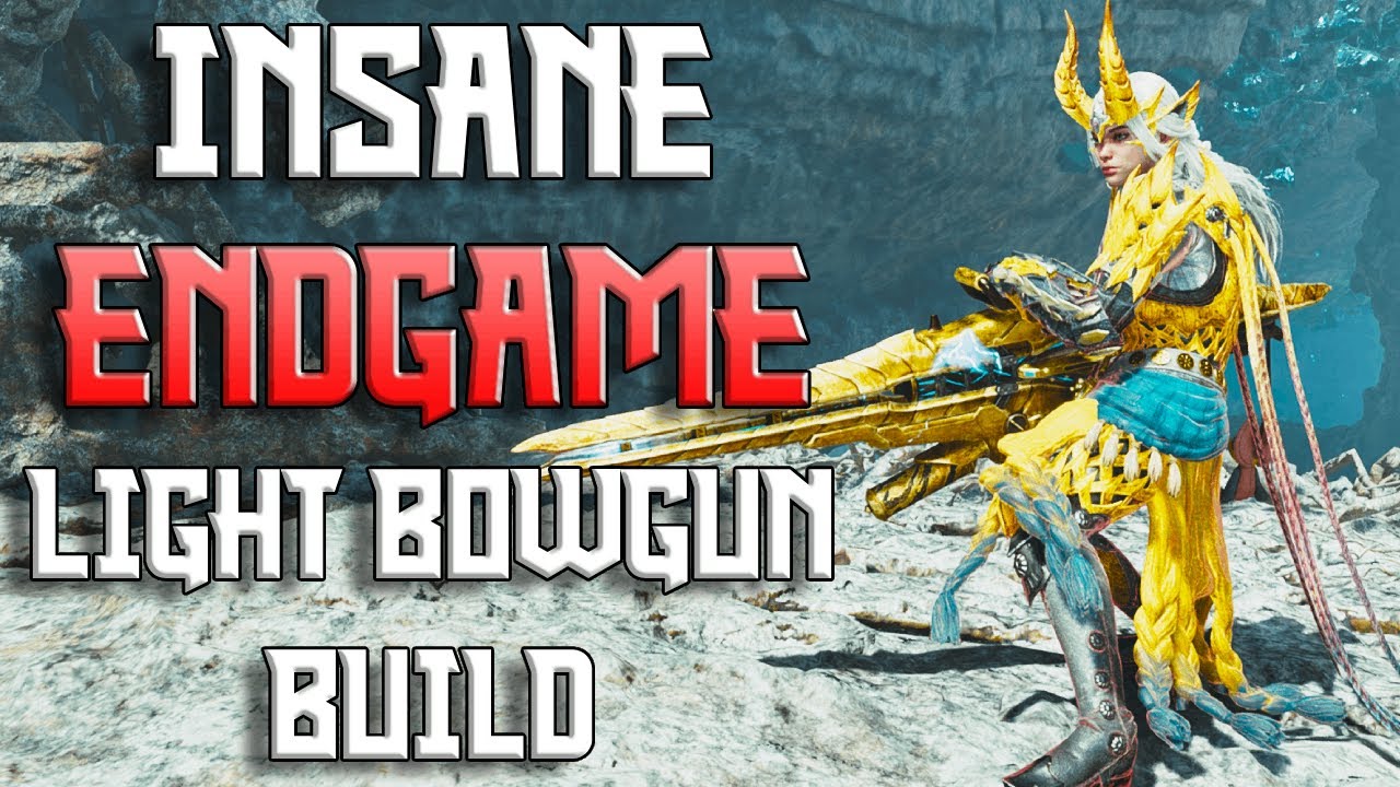INSANE END GAME Light Bowgun Build - Monster Hunter Wilds (MASSIVE ...
