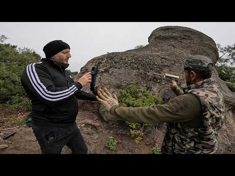 Tarihi Bölgede Define Kasası Kaya Figürü İçine Saklanmış !!!