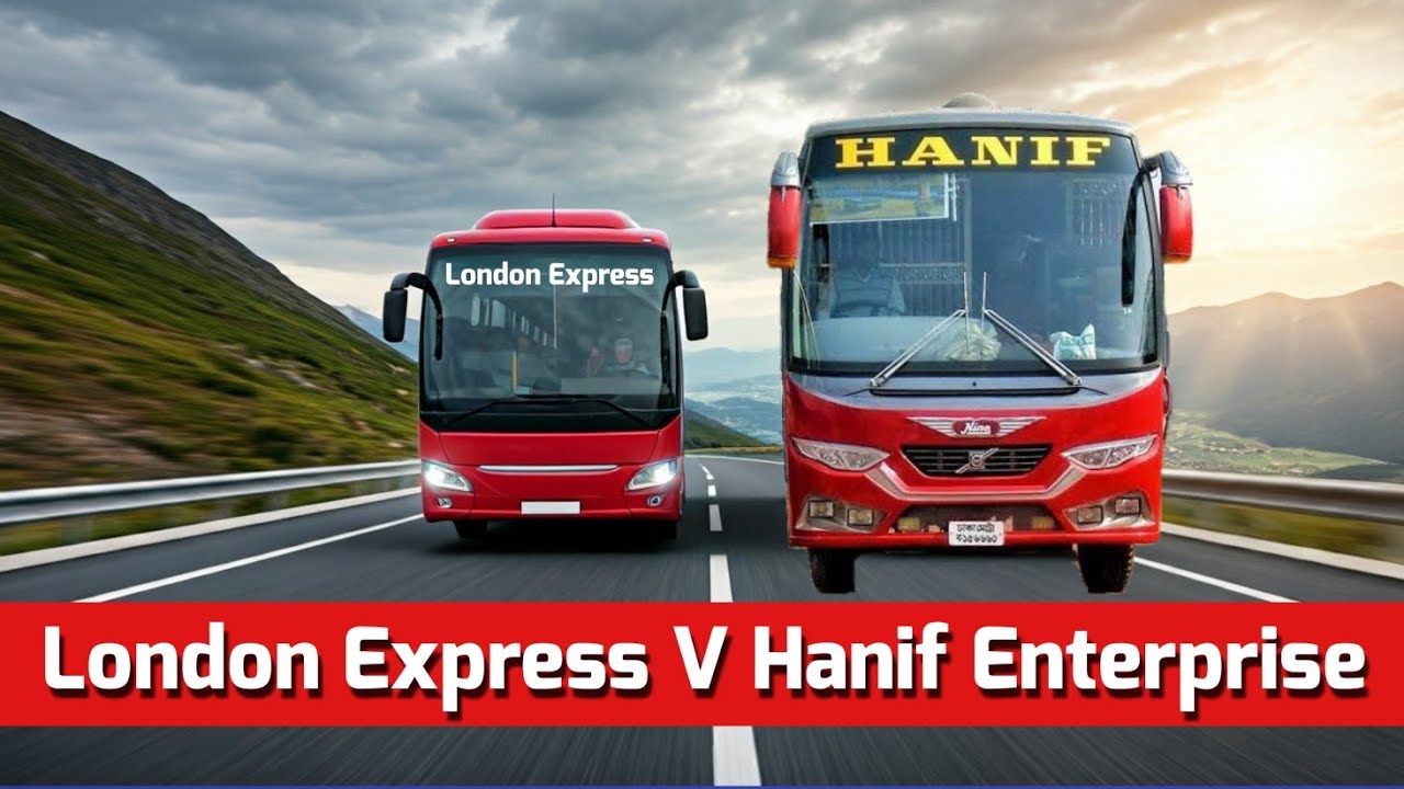 Perfect bus race 🌿 | Bus race | Bus race challenge | Bus tour racing ...