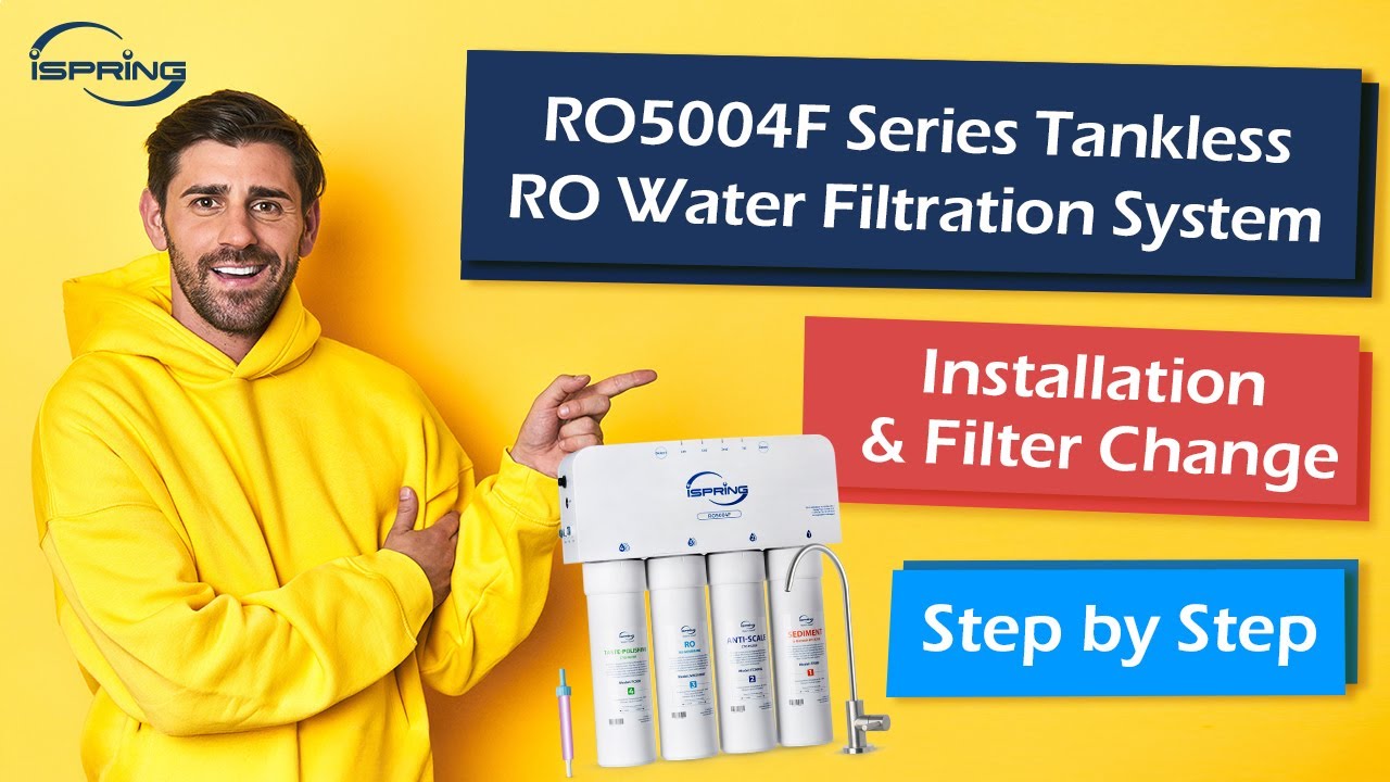 How to Install the iSpring RO5004F Reverse Osmosis System: Step-by-Step ...