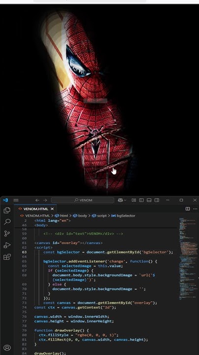 HTML CSS ANIMATION changing background by using #javascript | Revealing image on mouse event # ...