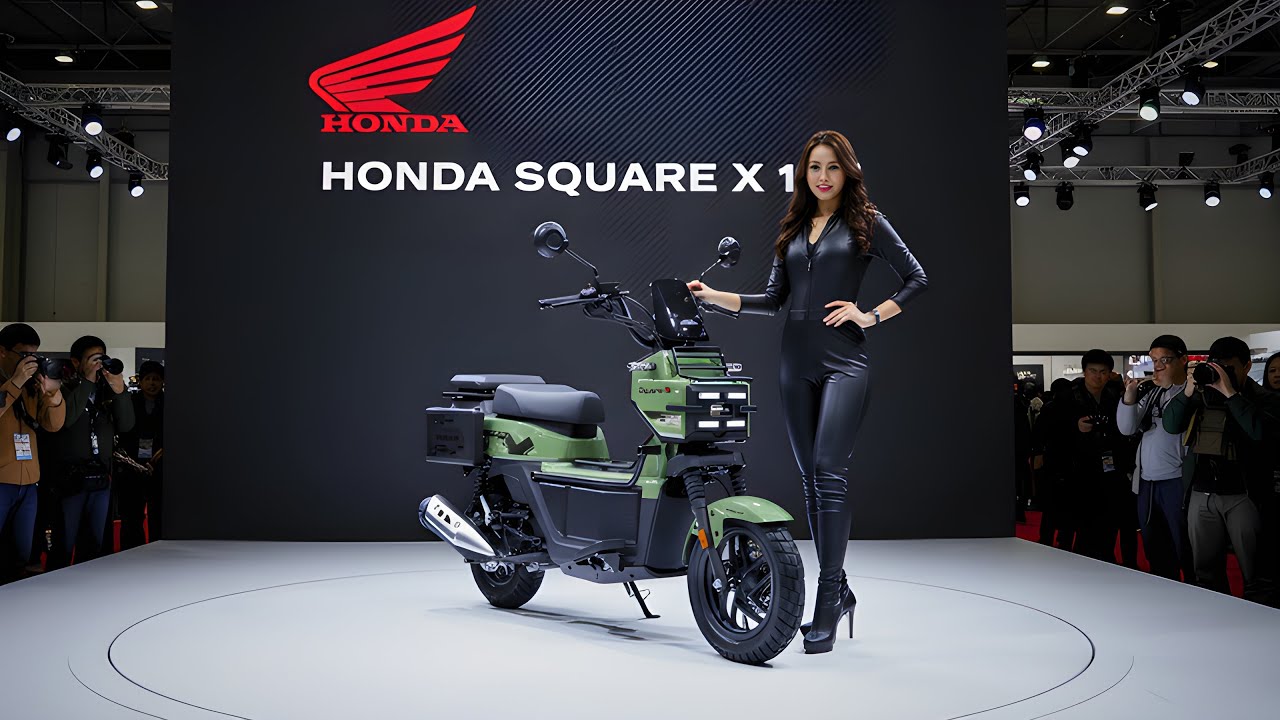 LAUNCHED! 2026 Honda Square X 125 – A Futuristic, Neo-Retro Style ...