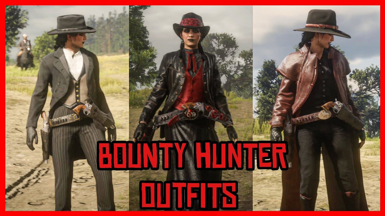Red Dead Online Requested Outfits #229 Female Bounty Hunter Outfits ...
