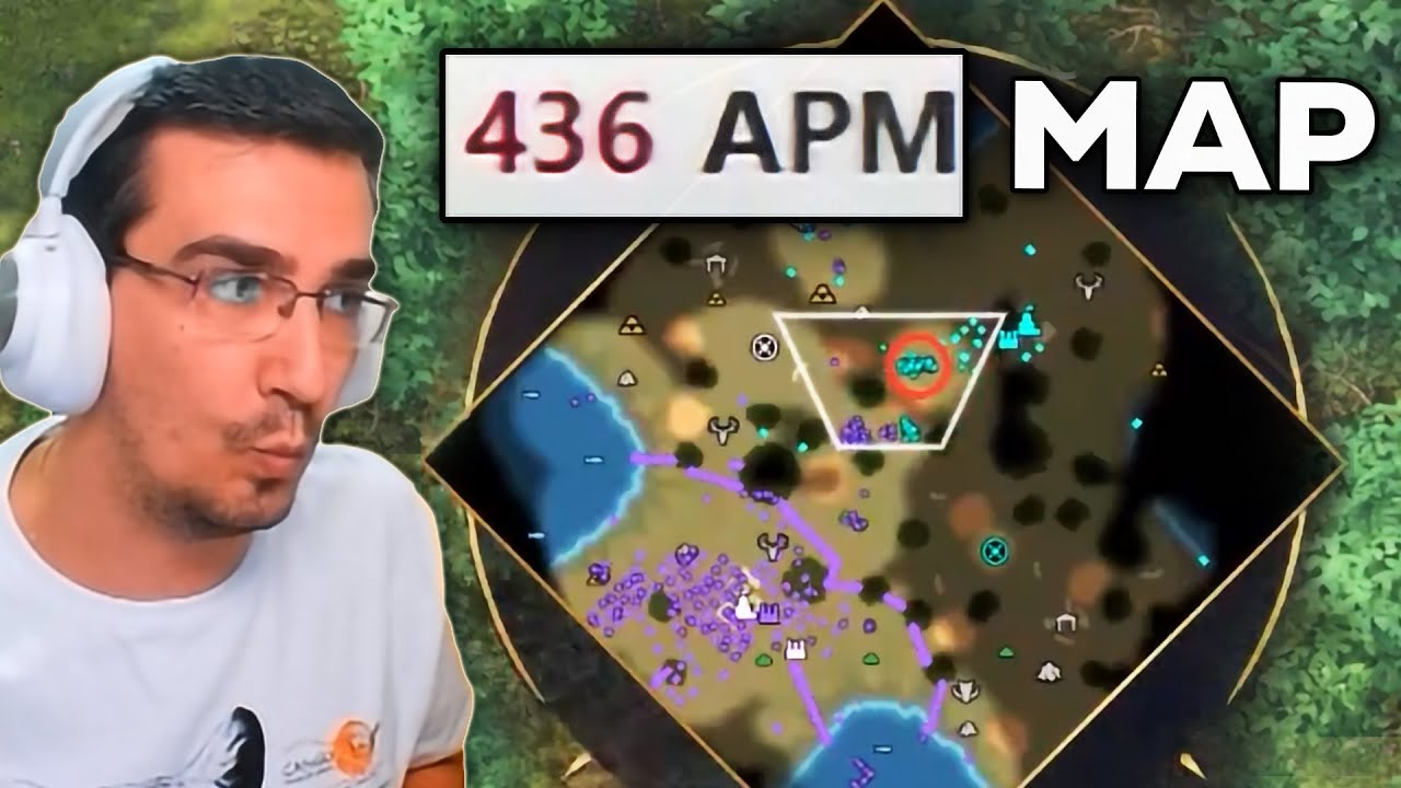 English vs Japanese on The Hardest Pro Level Map in AOE4... - YouTube