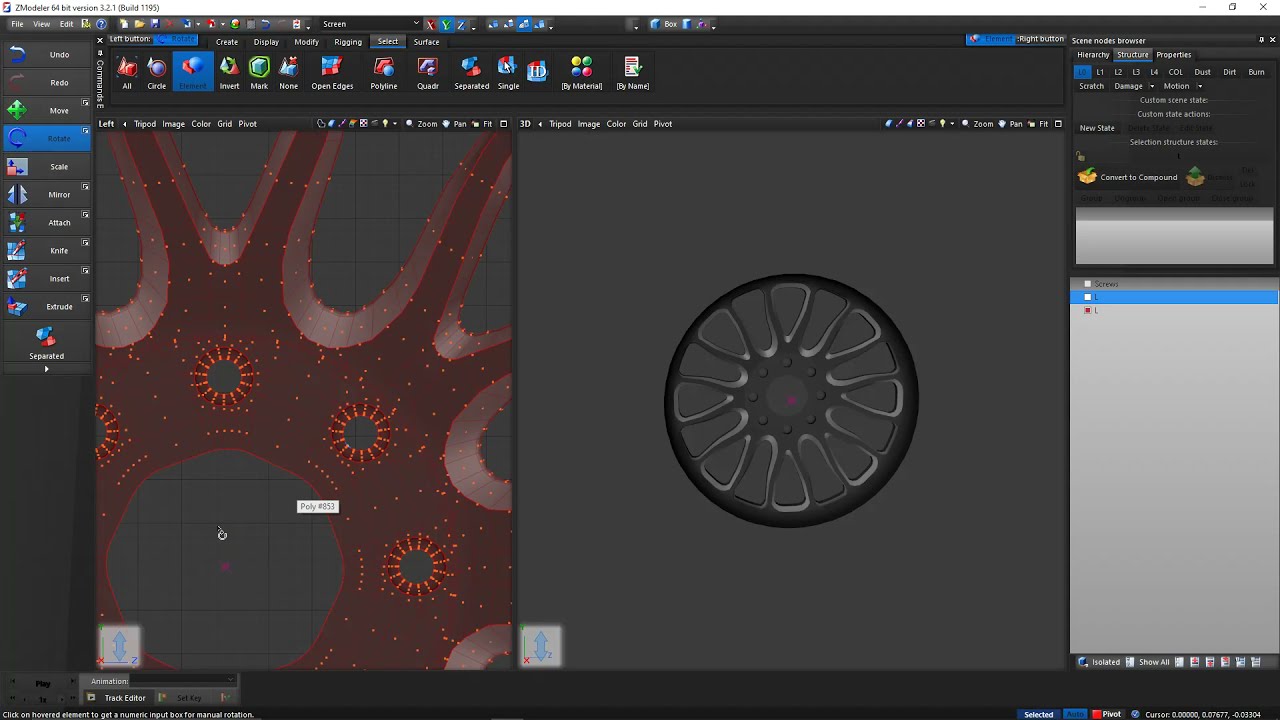 How to add backing to a wheel in Zmod - YouTube