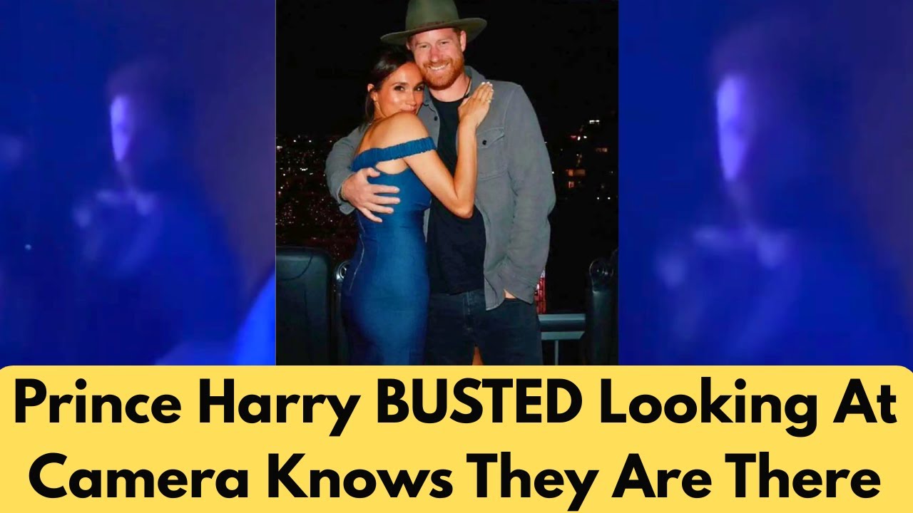 Prince Harry BUSTED Looking At Camera Knows They Are There - YouTube