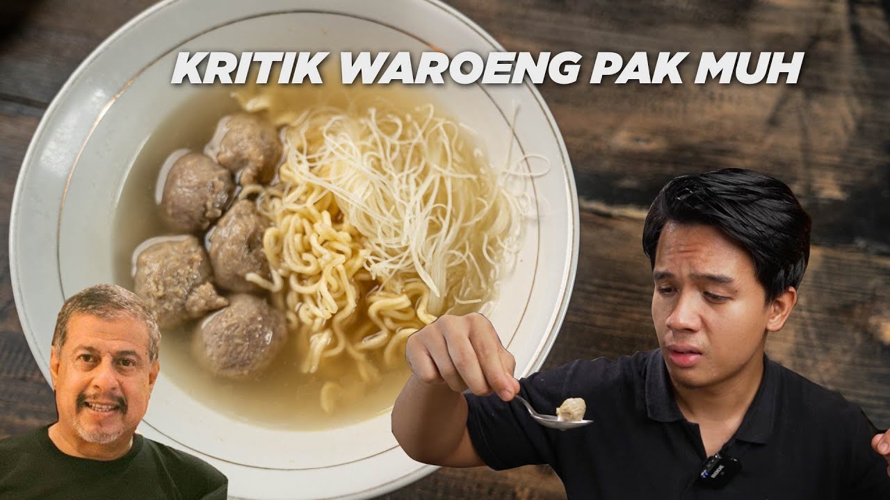 KRITIK KONSUMEN KE WAROENG PAK MUH - YouTube