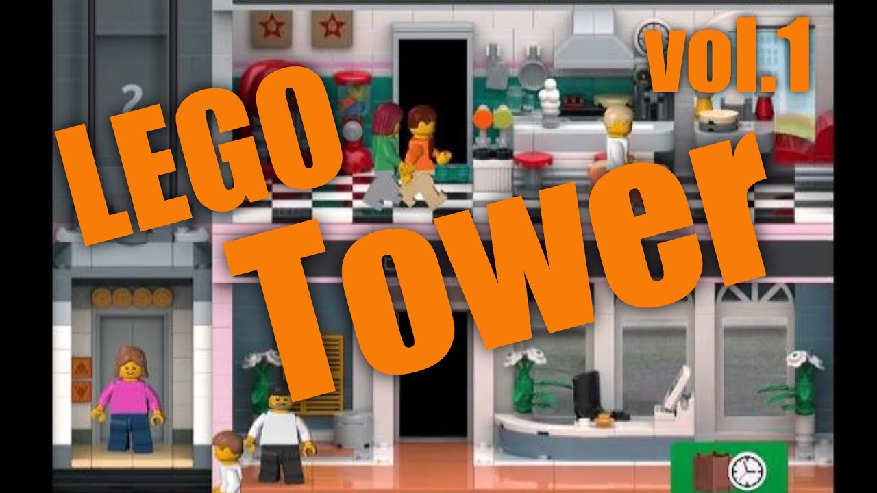 【ios Game】 #1/ Lego tower（レゴタワー） - YouTube