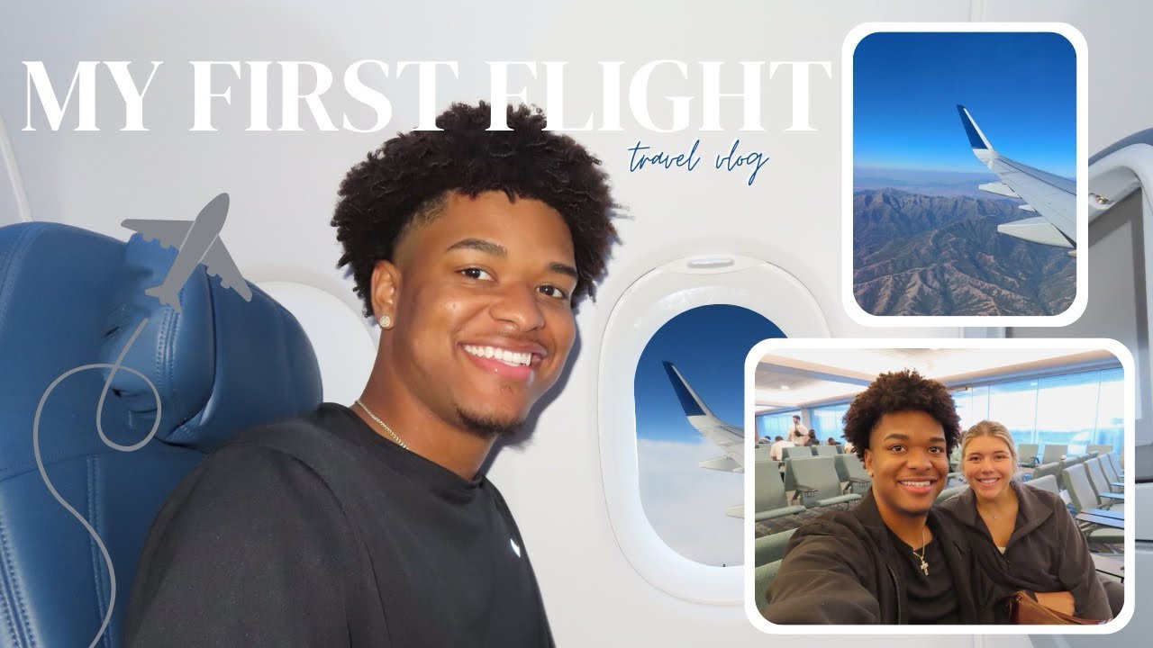 MY FIRST FLIGHT EXPERIENCE!!! - YouTube