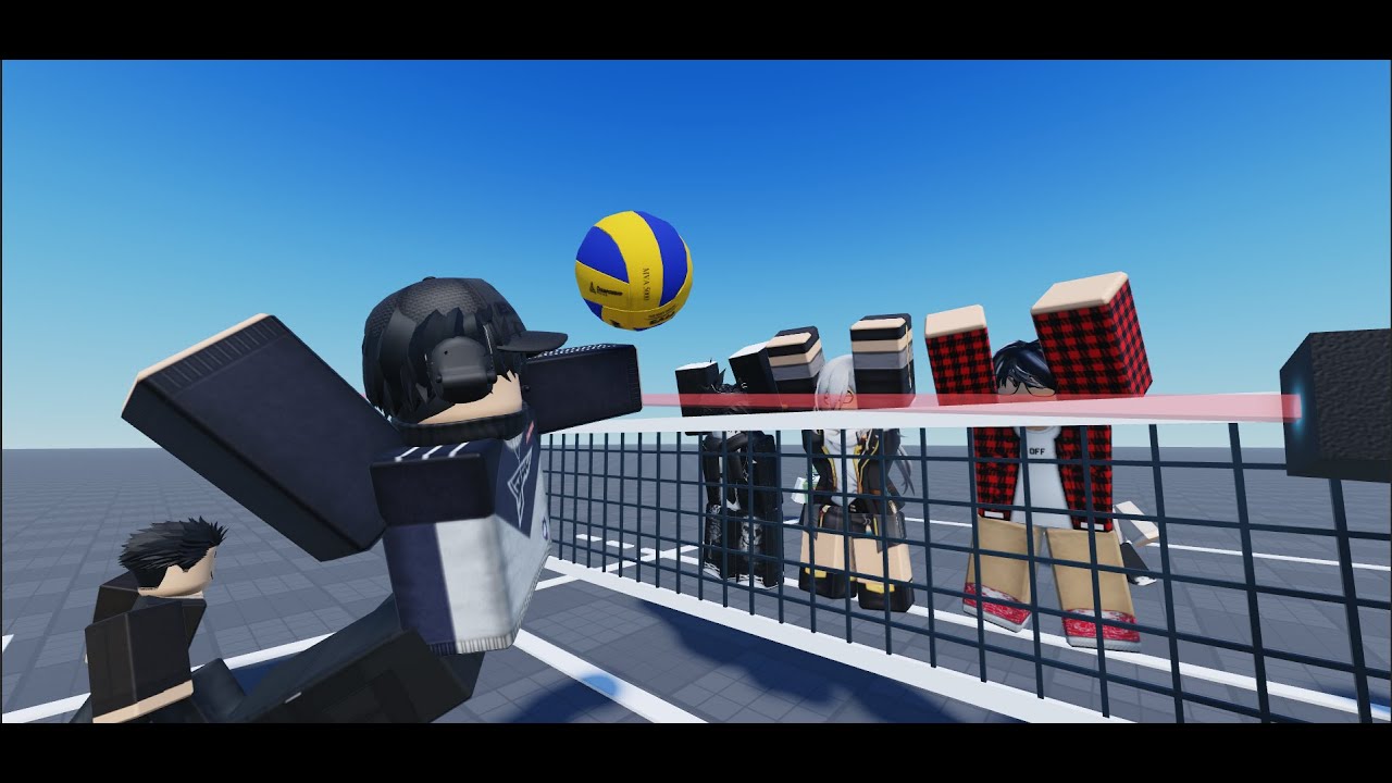 karasuno vs aoba johsai finale roblox anim - YouTube
