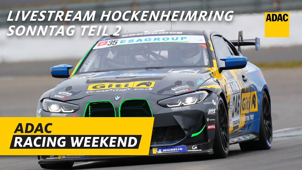 ADAC Racing Weekend 2025 | Hockenheimring | Livestream Sonntag Teil 2 ...