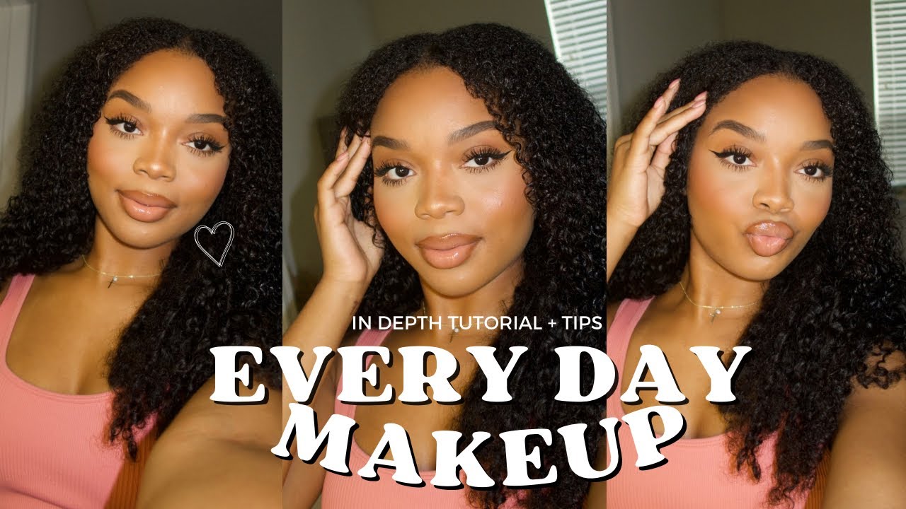 EVERY DAY MAKEUP TUTORIAL FOR BEGINNERS | FT. NYX PRO FIX CONCEALER!! IN DEPTH SOFT MAKEUP ...