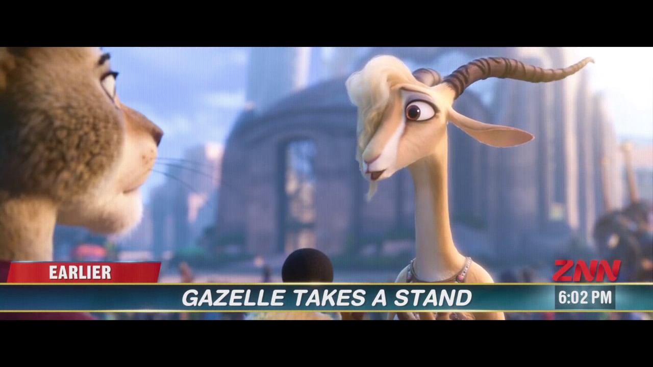 Zootopia Gazelles Monologue - YouTube
