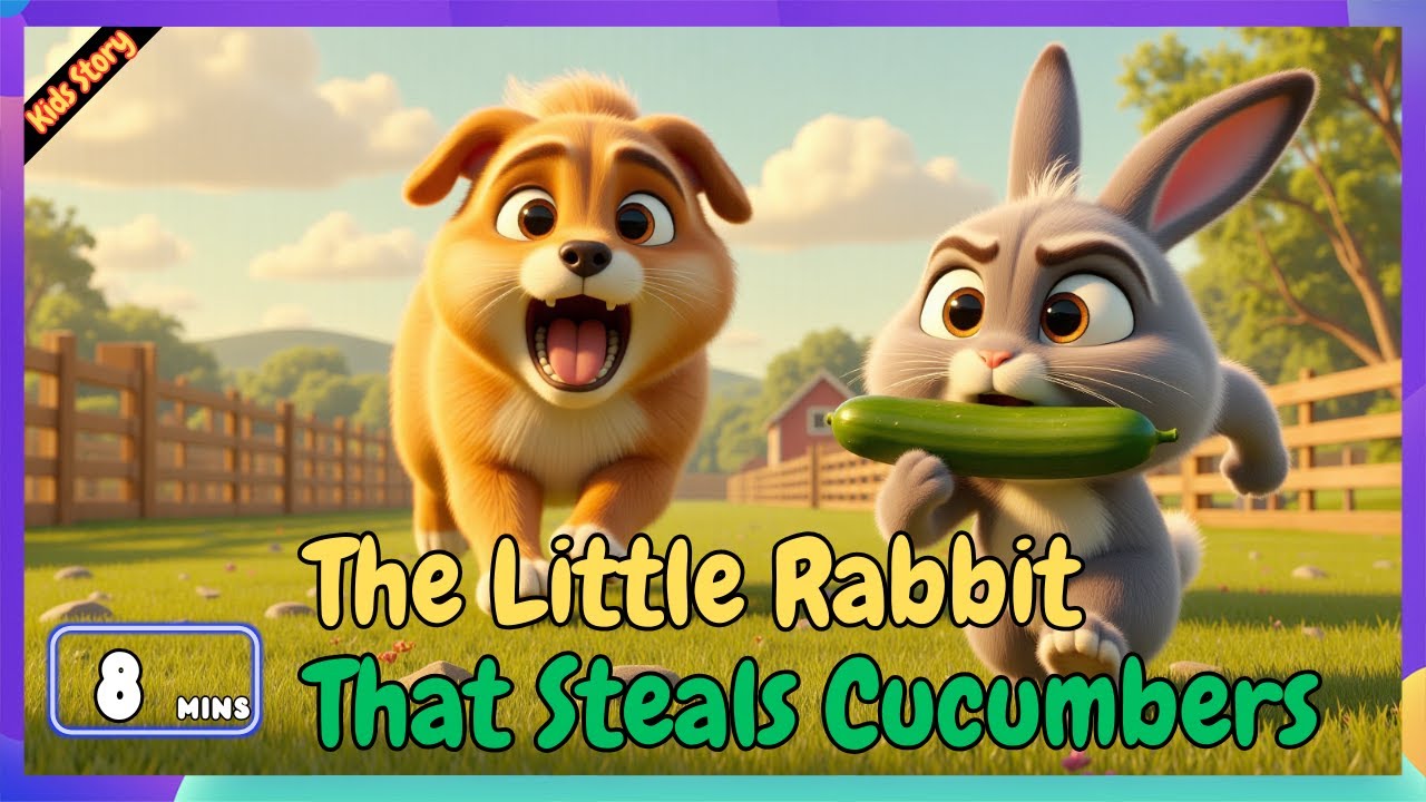 🥒🐇 The Little Rabbit That Steals Cucumbers| Bedtime Story for Kids ...