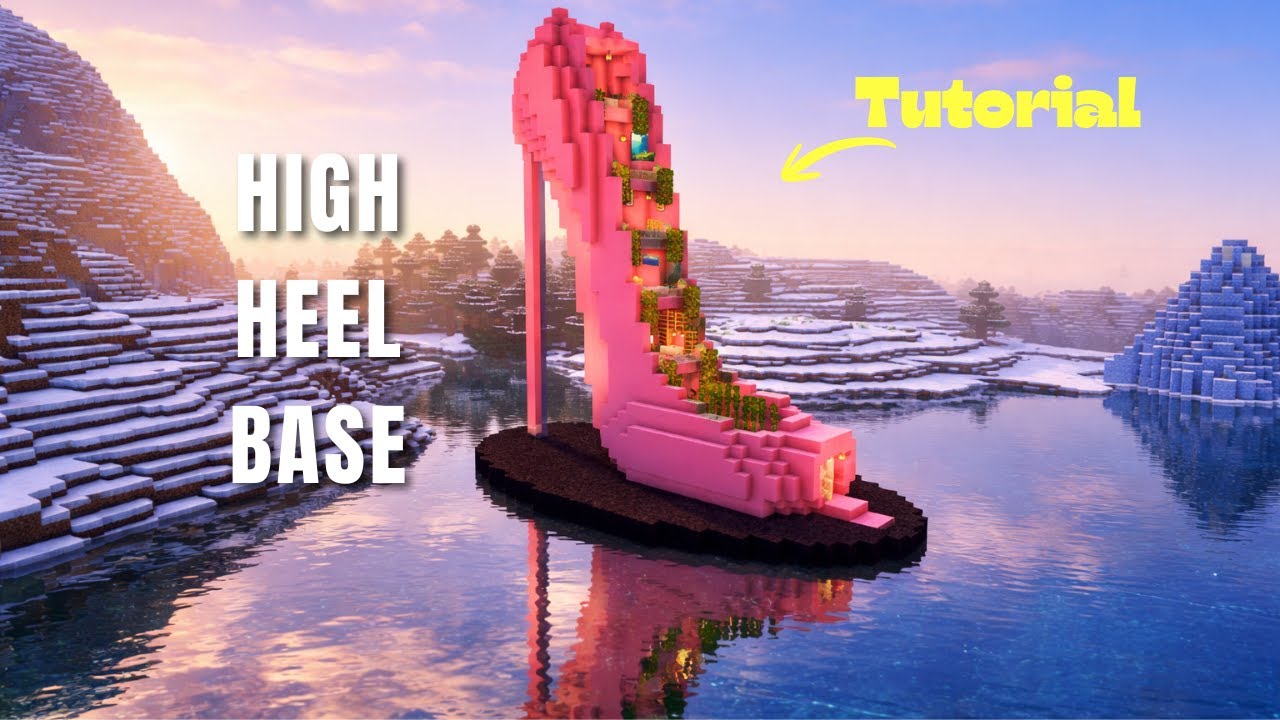 Minecraft | Tutorial High Heel Base 👠 - YouTube
