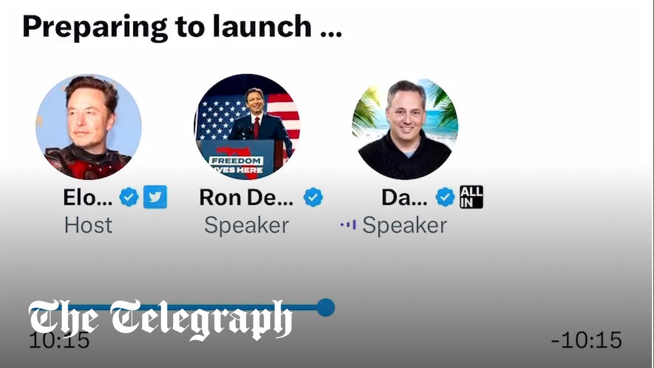 Elon Musk's Twitter Spaces crashes during Ron DeSantis' campaign launch ...