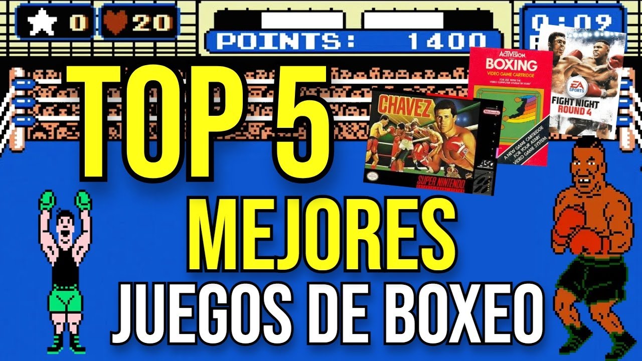 🥊TOP 5 LOS MEJORES JUEGOS DE BOXEO DE TODOS LOS TIEMPOS #boxeo # ...