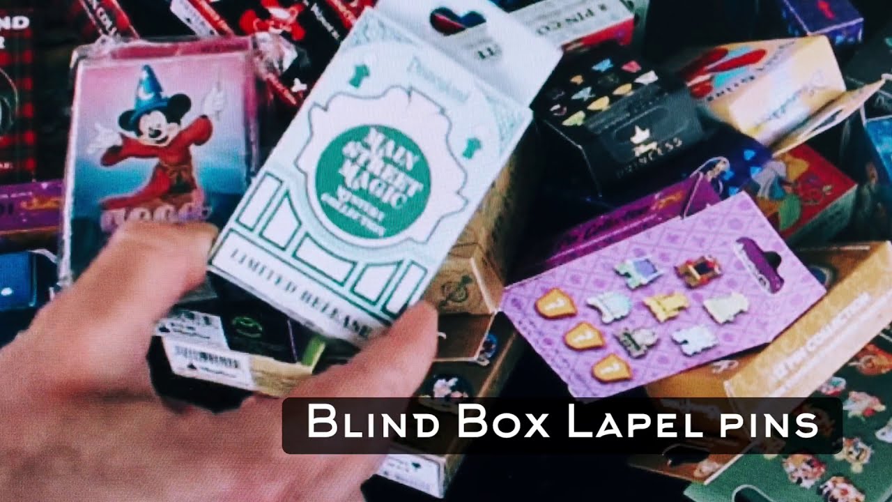 Custom Blind Box Lapel Pins- Manufacturer mystery Enamel Pin bags - YouTube