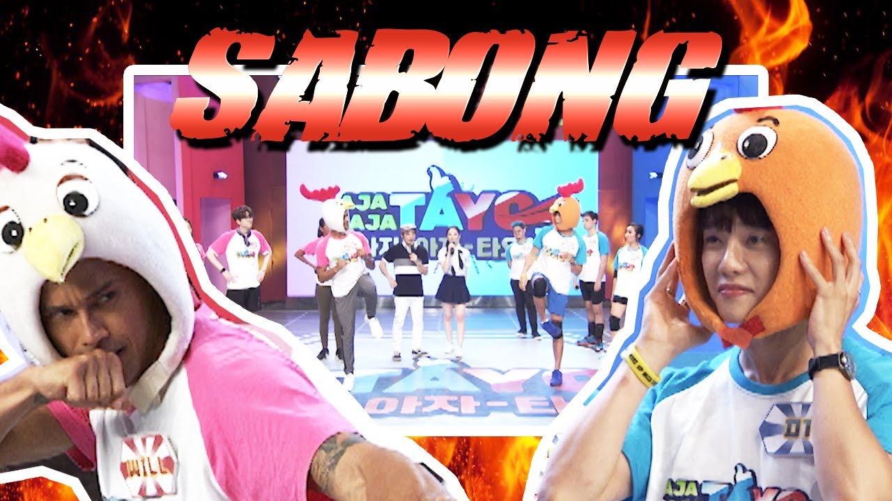 Taekwondo Players in Human Sabong [Aja Aja Tayo S1] [EP-11] - YouTube
