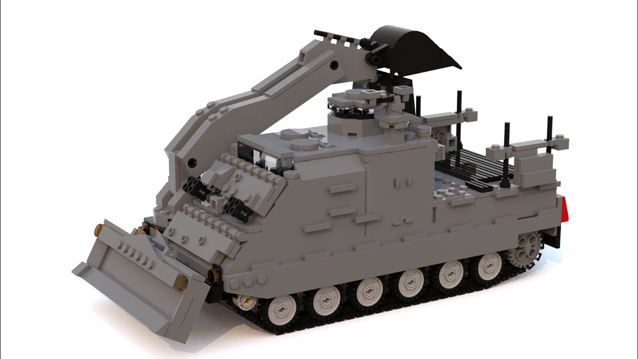 LEGO Trojan AVRE Instructions - YouTube