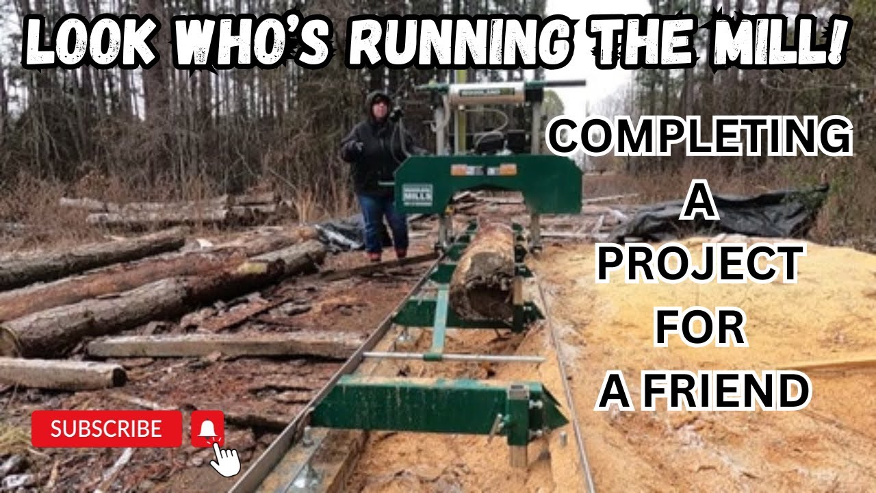 MILLING BEAM WOODLAND MILLS HM122. Couple Builds, Tiny House, DIY ...