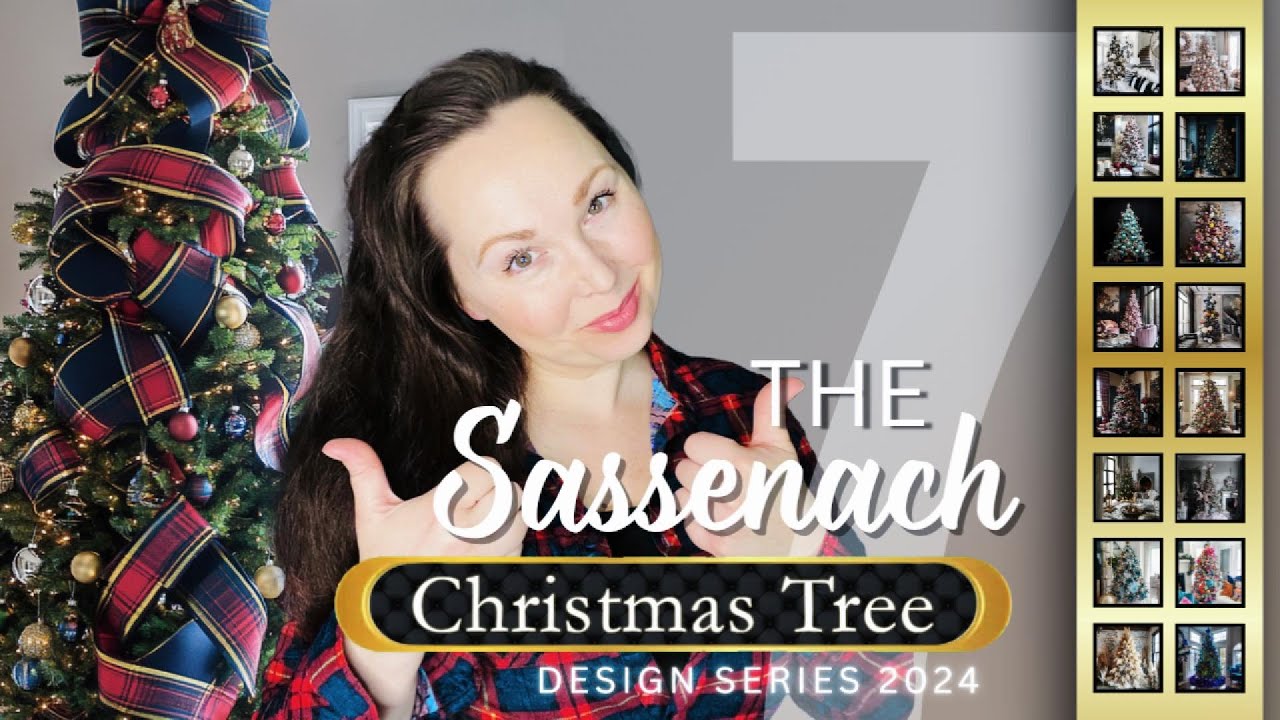 TOP CHRISTMAS TREE DESIGNS! (The Sassenach) How To Decorate a Christmas ...