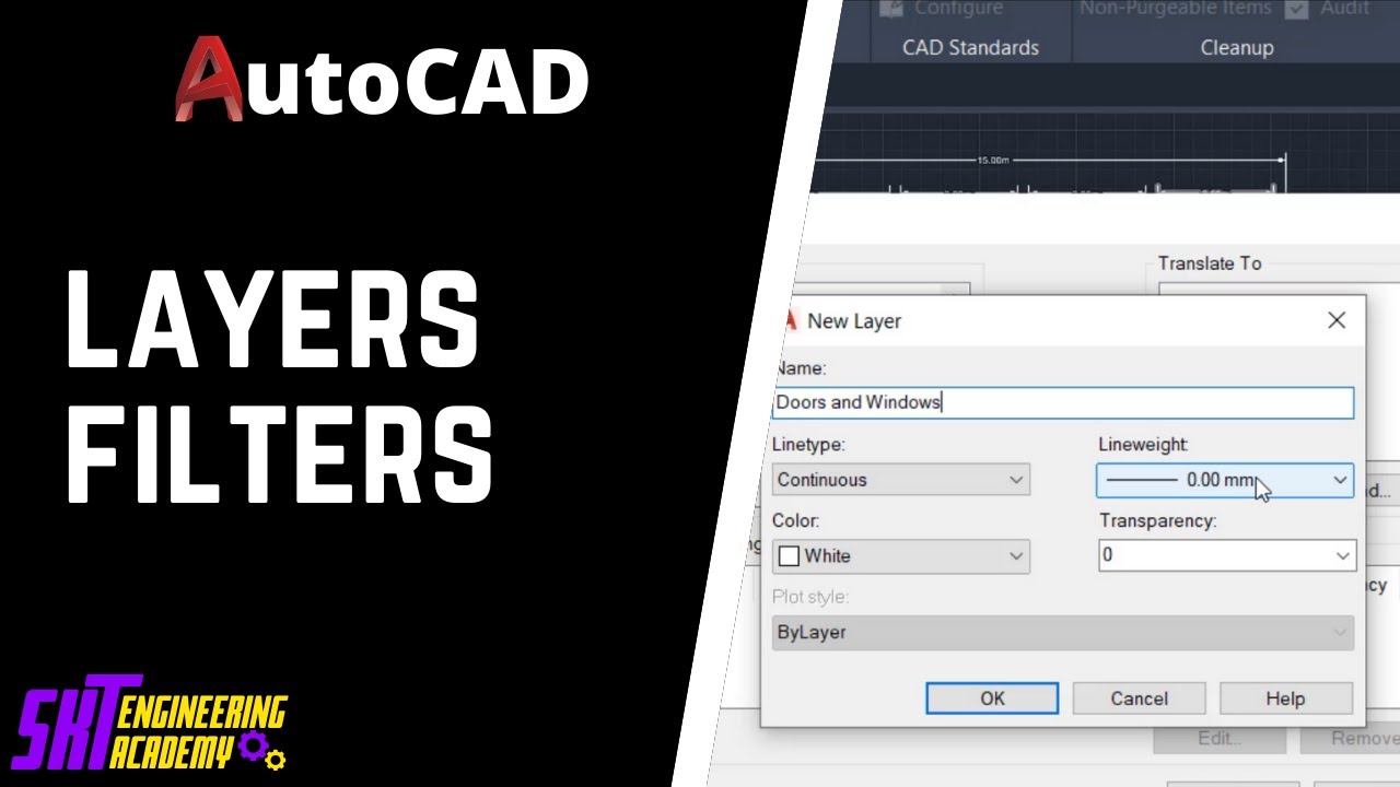 Layer Filters in AutoCAD | Layer Toolbar - Complete Detail | Lecture 7 ...