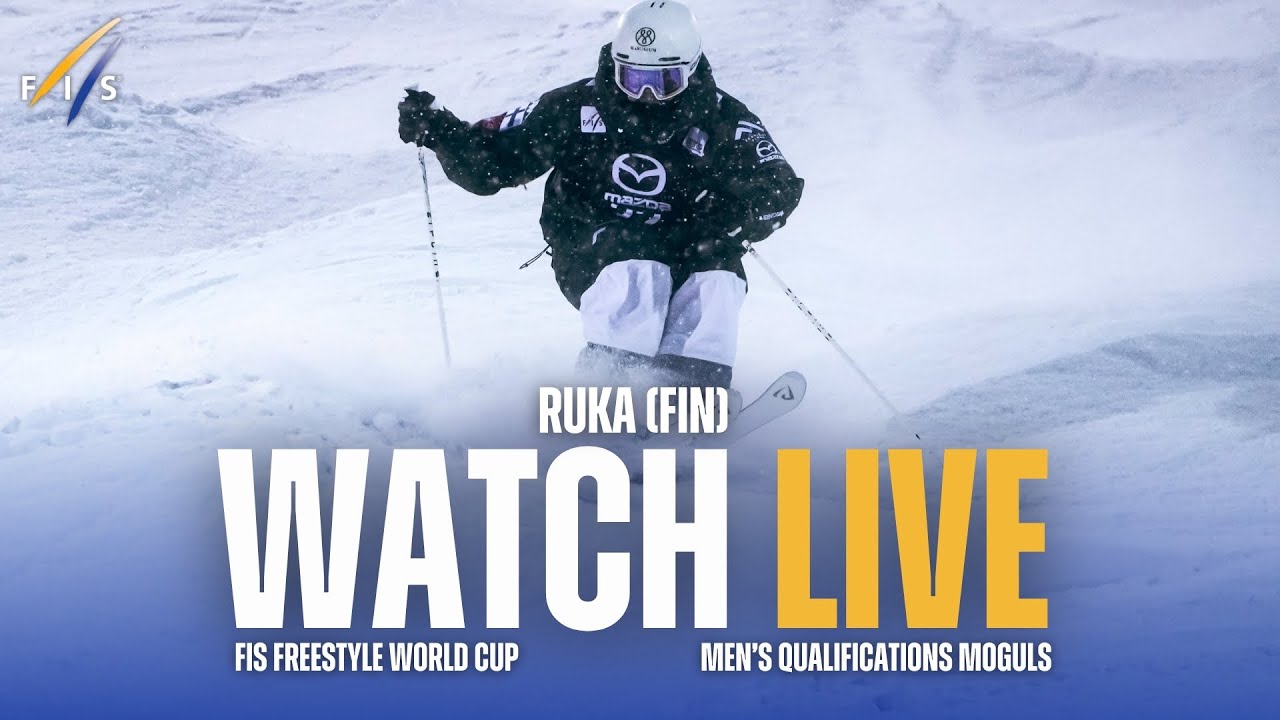 LIVE | Ruka (FIN) - Men Qualifications 1 - Moguls - FIS Freestyle World ...