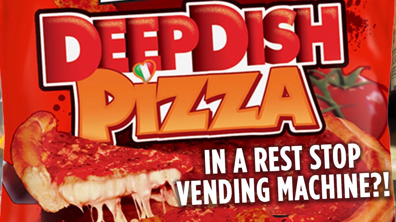 Deep Dish Pizza in a Rest Stop Vending Machine!? - YouTube
